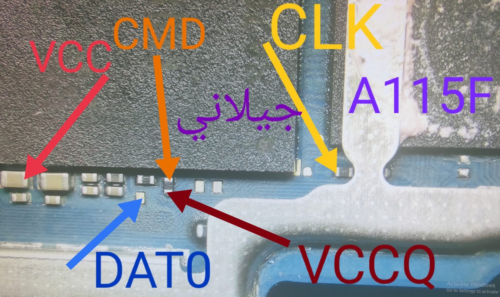 SAMSUNG A11 (A115F) ISP – EMMC&UFS
