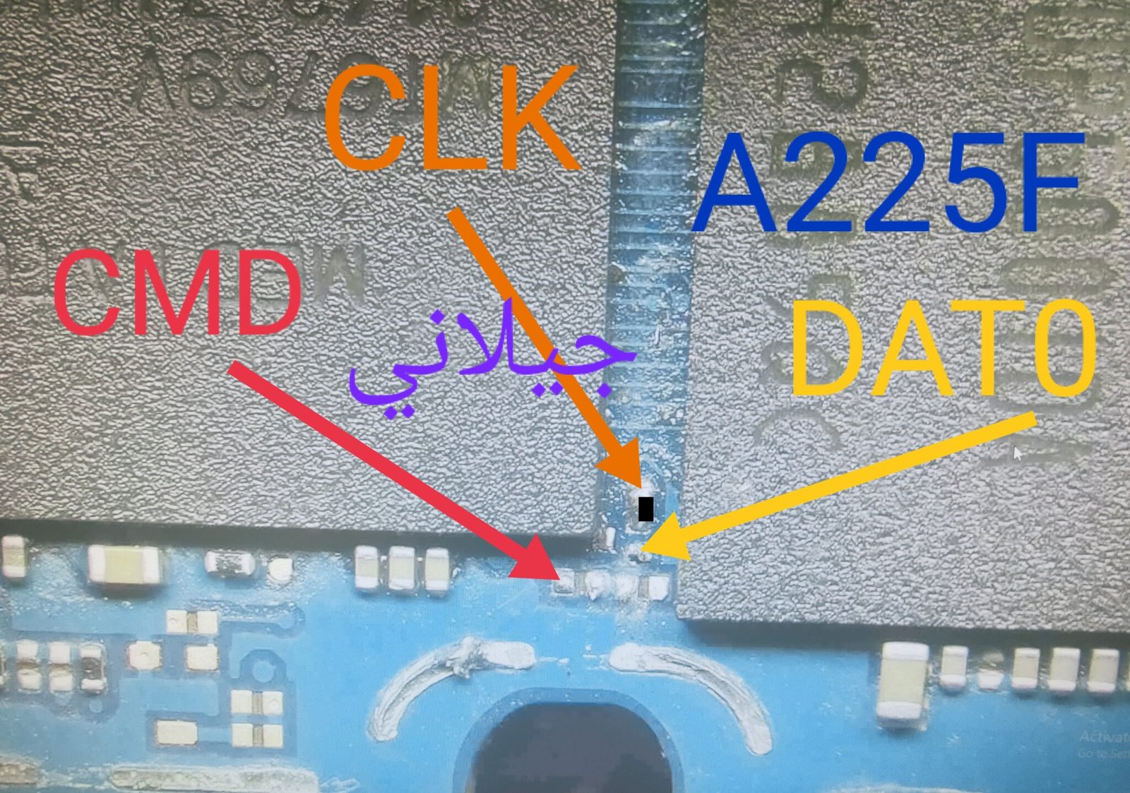 SAMSUNG A22 (A225F) ISP – EMMC&UFS