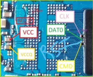 SAMSUNG M127F ISP – EMMC&UFS